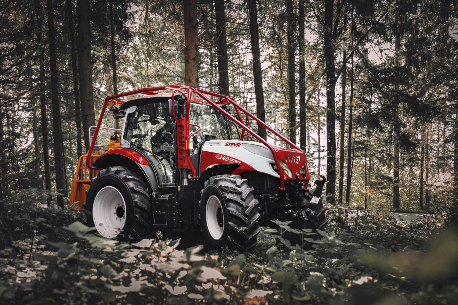 STEYR® FORSTTRAKTOREN IM EINSATZ AUF DER AUSTROFOMA 2023 - Landwirt News